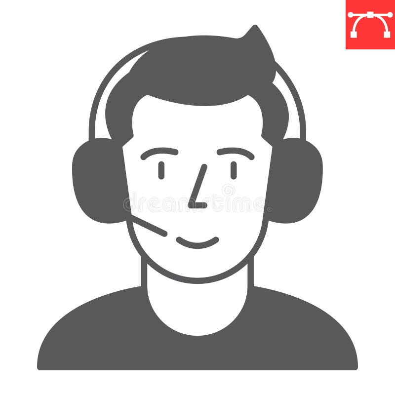 Learning Support Glyph Icon Stock Vector - Illustration of education ...