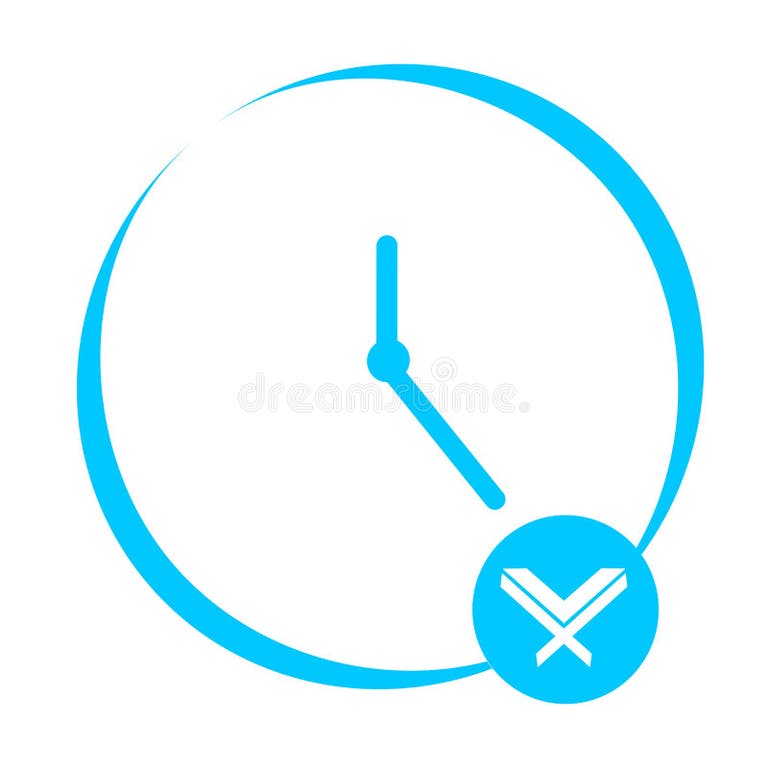 Learning Time, Clock, Watch Icon. Concept of UI Design Elements Stock ...