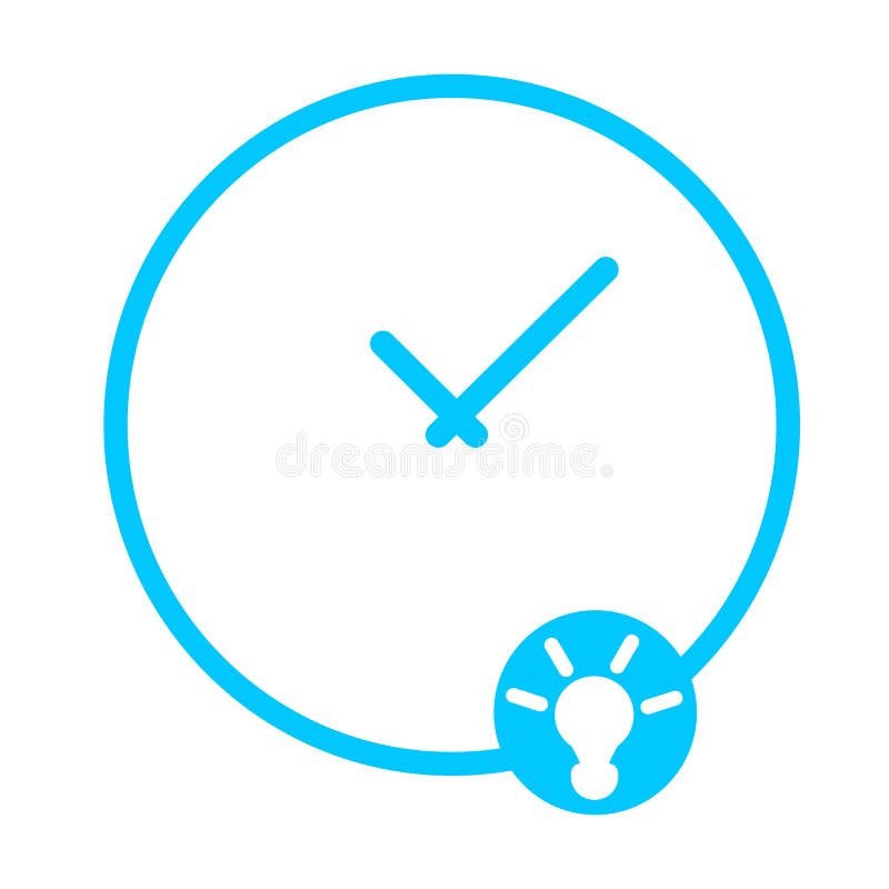 Learning Time, Clock, Watch Icon. Concept of UI Design Elements Stock ...