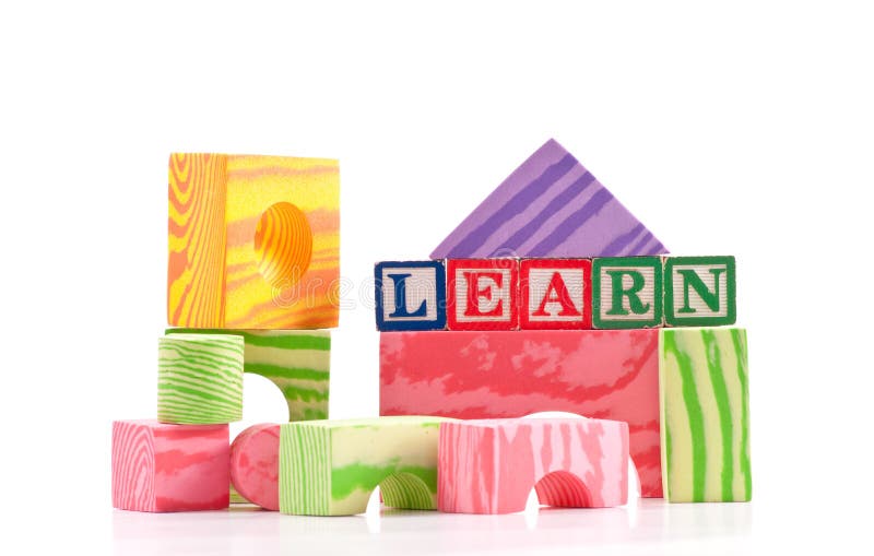 Learning to Build stock image. Image of educate, abstract - 18177709
