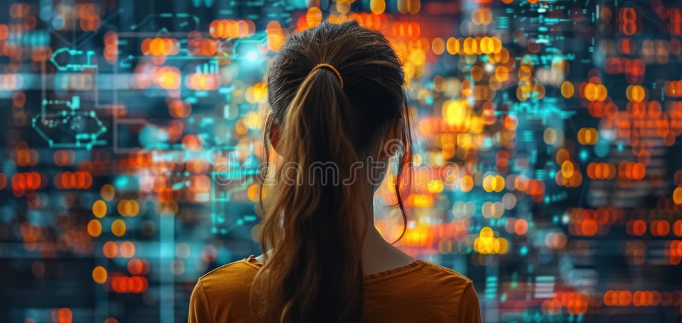 Learning To Code. Abstract Shapes Represent Data Structures, Symbolizing the Journey of ...