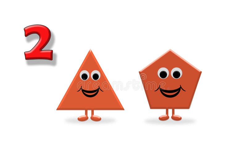 Basic Shapes Learning Math Visual Puzzle Stock Vector - Illustration of ...