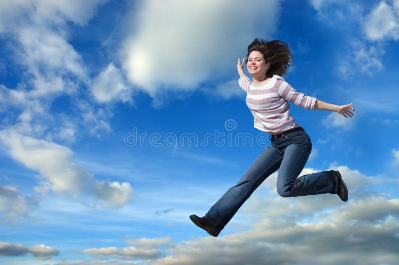 Learning to fly stock image. Image of outdoors, women - 2139719