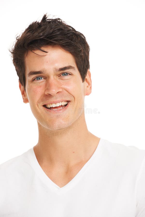 Learning To Laugh is a Great Life Skill. Studio Shot of a Handsome ...
