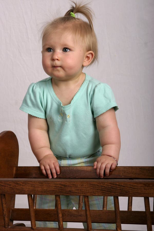 Learning To Stand on Her Own Stock Photo - Image of child, children: 339802