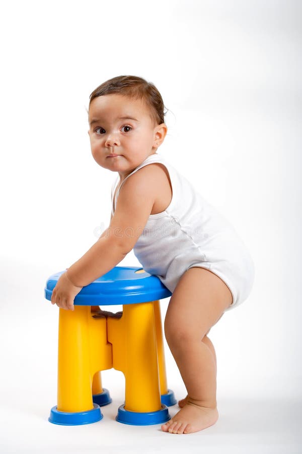 Learning to stand up stock image. Image of look, warmth - 1293965