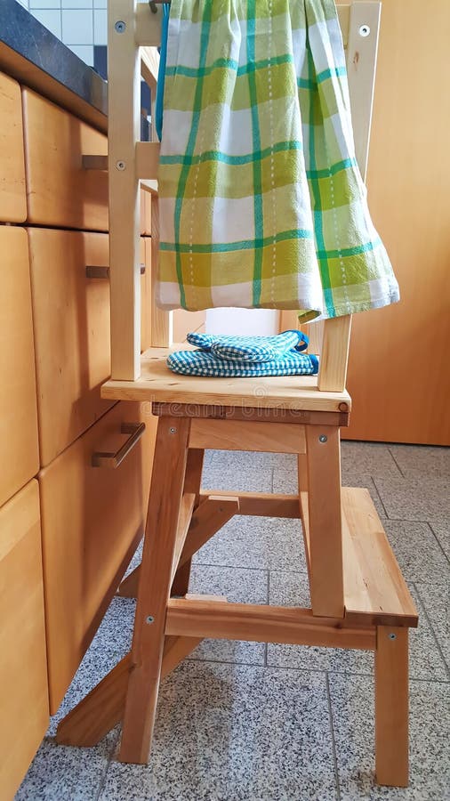 Learning Tower for Children Stock Photo - Image of toddlers ...