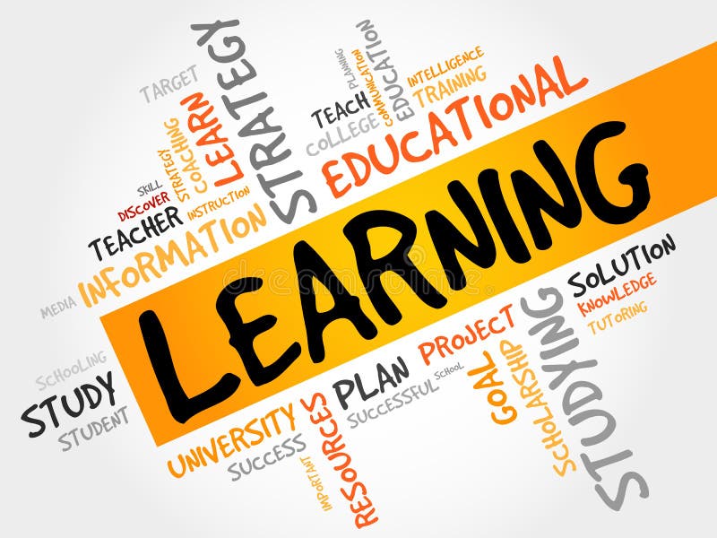 TUTORING word cloud stock illustration. Illustration of guidance ...