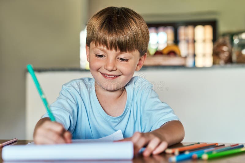 Homework, Education and School with a Black Family Learning Together in ...
