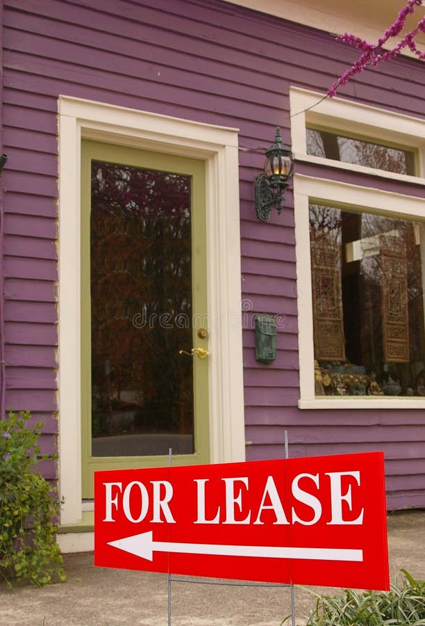 For lease stock image. Image of retail, vacant, exterior - 9615329