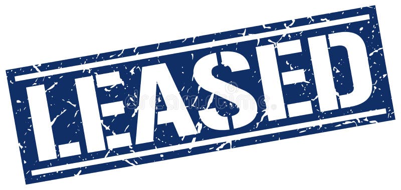 Leased stamp stock vector. Illustration of label, white - 120853805