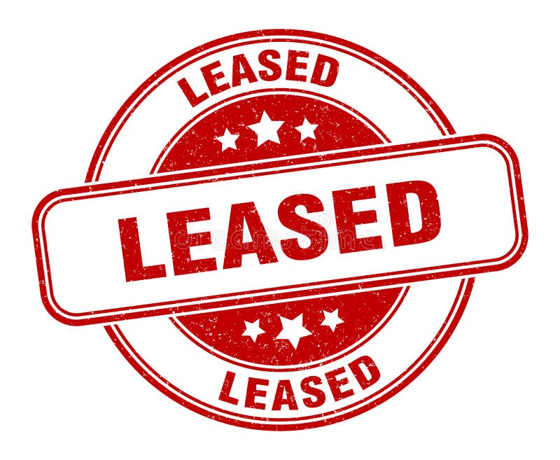 Leased Stamp. Leased Round Grunge Sign Stock Vector - Illustration of ...