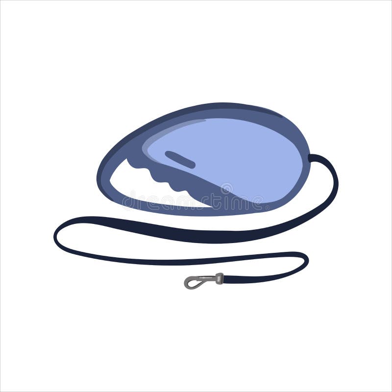 Leash for Walking Dogs and Cats. Stock Vector - Illustration of vector ...