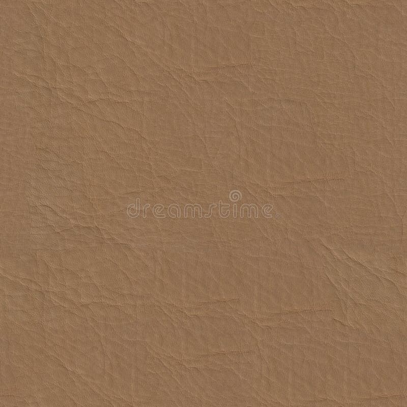 Beige or Light Brown Matt Leather Background. Seamless Leather Texture ...