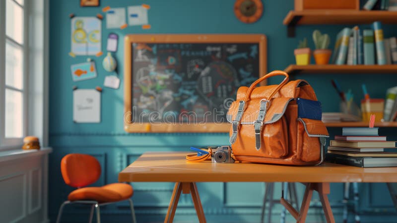 Leather Backpack Made of Patches of Different Colors on White Isolated ...
