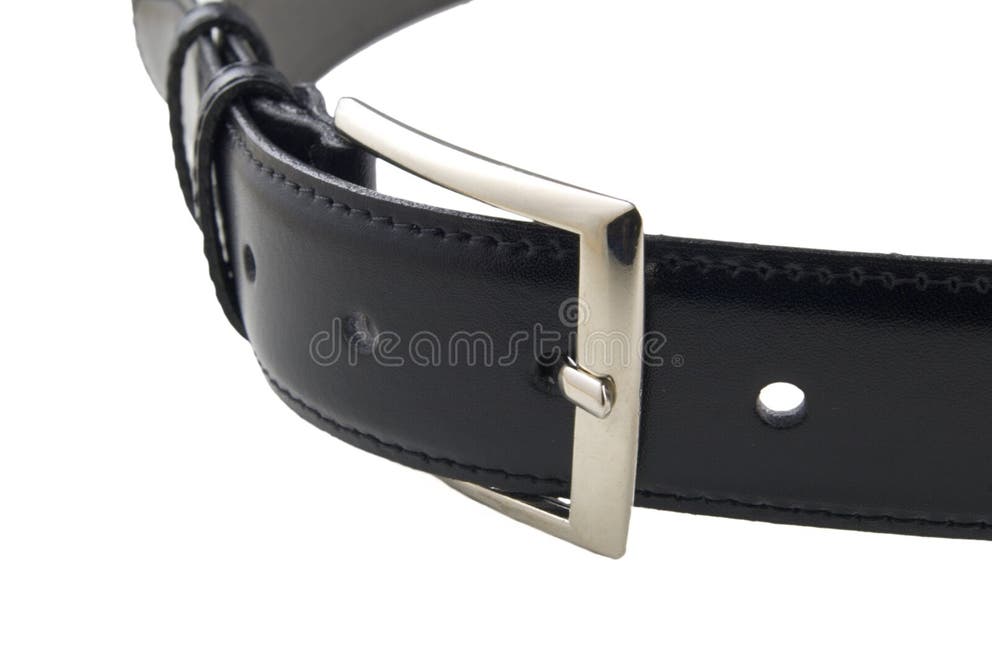 Leather belt stock image. Image of perforations, dress - 1786543