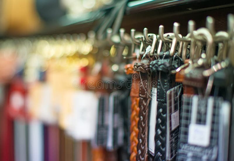Leather belts. stock photo. Image of plaiting, modern - 51396566