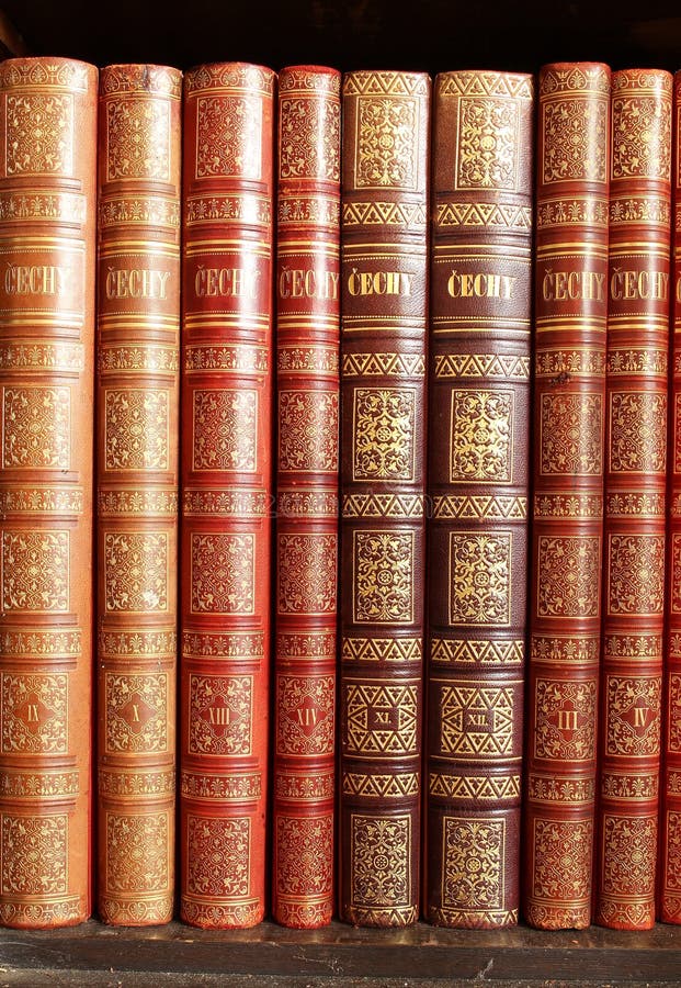 Leather books stock image. Image of rural, book, archaic - 64220583