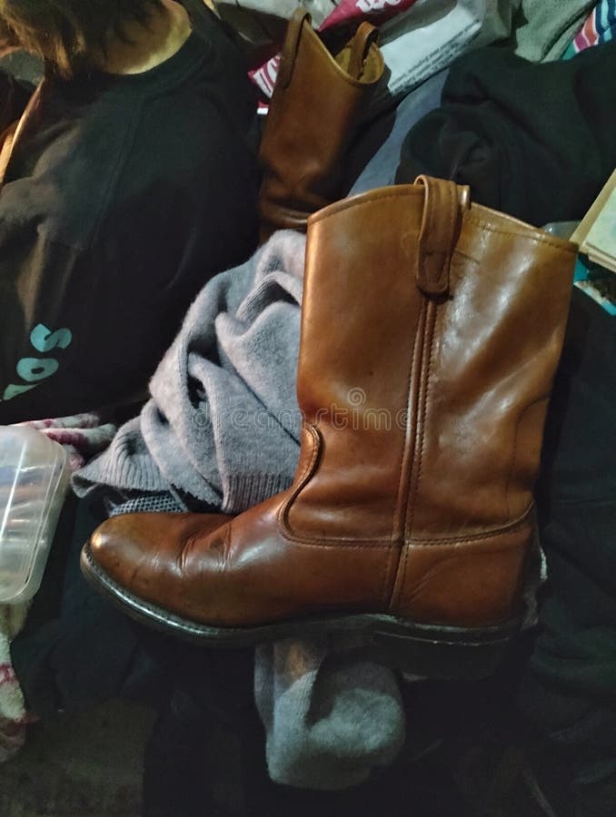 Leather Boot Sale stock photo. Image of boot, sale, leather - 353352912