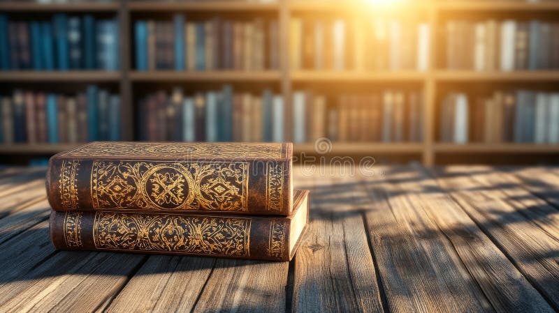 Leather-Bound Books of the Past: Unveiling Historical Secrets Stock ...
