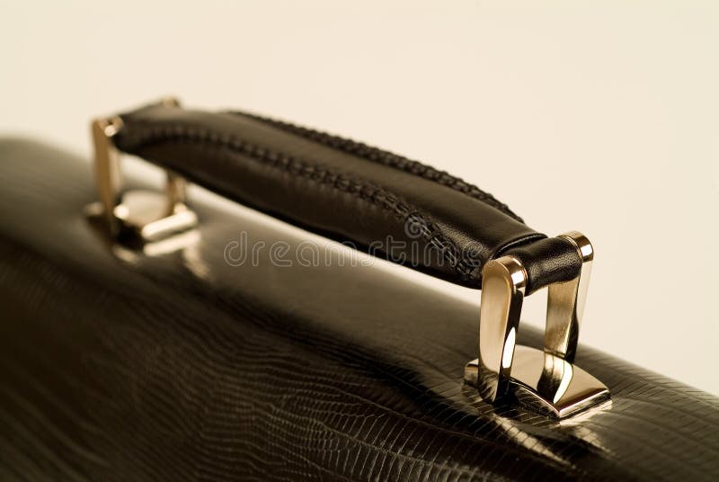 Leather case handle stock photo. Image of case, business - 2708176