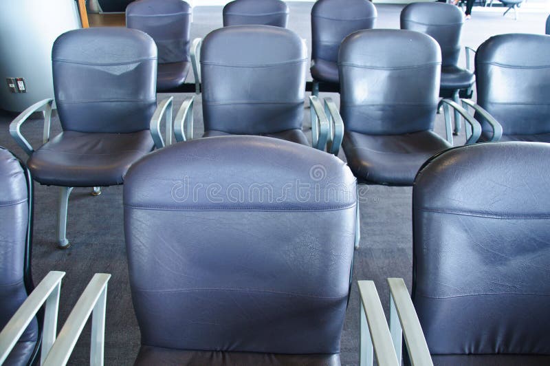 Leather chair stock image. Image of construction, passage - 32918917