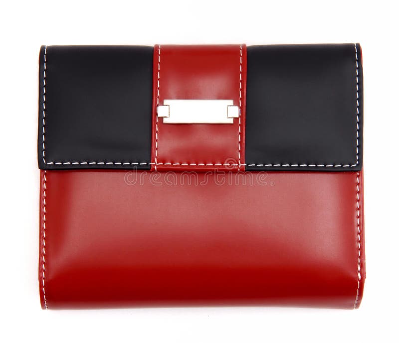 Leather coin bag stock image. Image of woman, coin, sack - 7443613