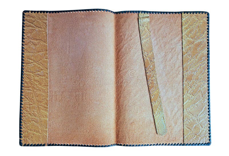 Leather cover. stock image. Image of jacket, front, empty - 17373075