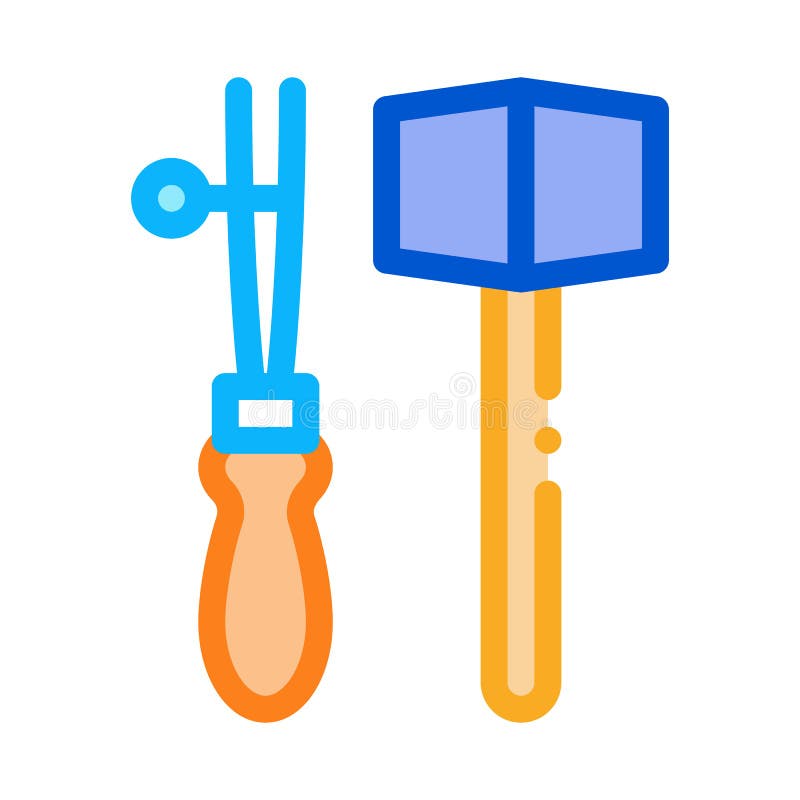 Leather Craft Tools Icon Vector Outline Illustration Stock Vector ...