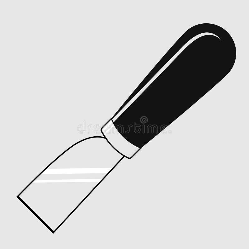 Leather Cutting Knife. Vector Stock Vector - Illustration of handmade ...