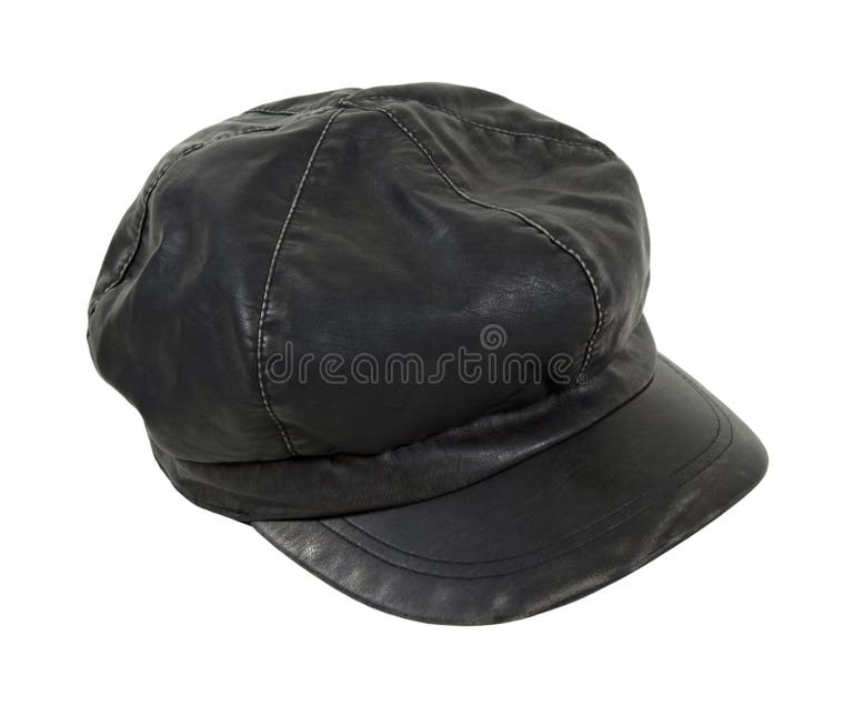 Leather Driving Cap stock image. Image of baseball, masculine - 21342333
