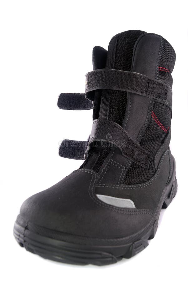 Leather footwear stock image. Image of rugged, exercise - 22471761