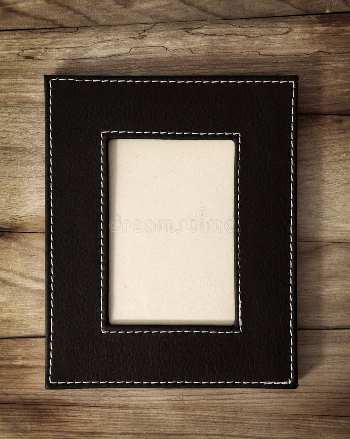 Leather frame stock photo. Image of textured, pattern - 10732680