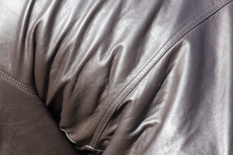 Leather Jacket As a Background Stock Image - Image of biker, jacket ...