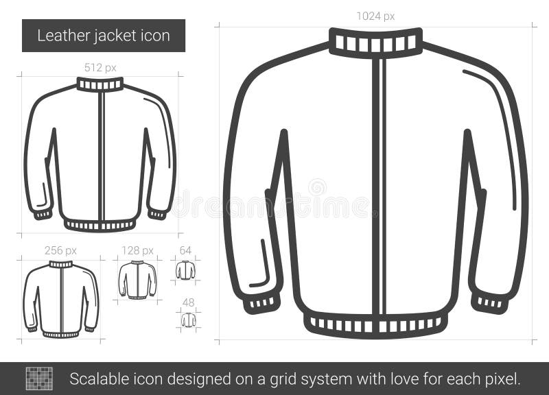 Male Model Leather Jacket Stock Illustrations – 146 Male Model Leather ...