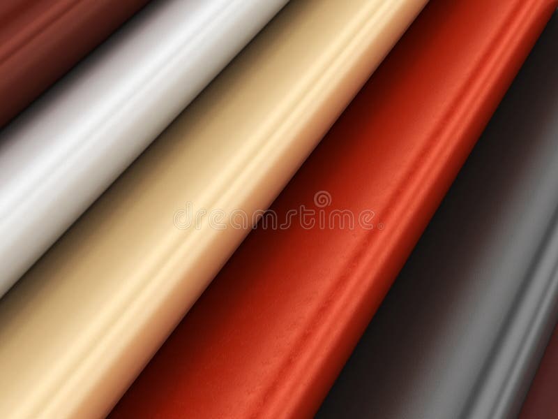 Leather material variation stock illustration. Illustration of colours ...