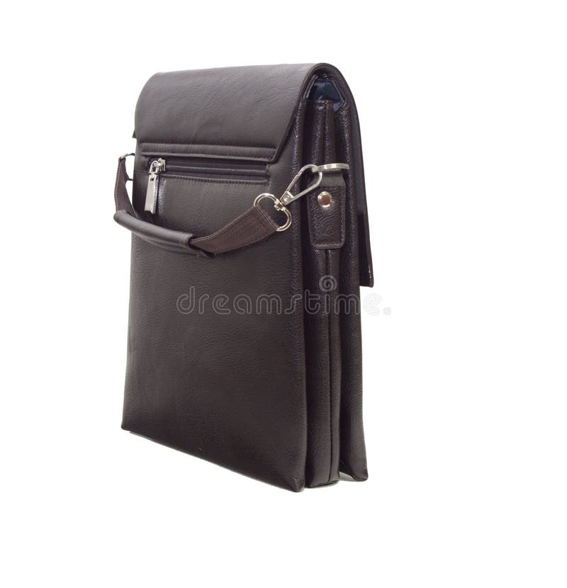 Leather Men S Bag. for Documents Stock Photo - Image of fashionable, male: 319081356