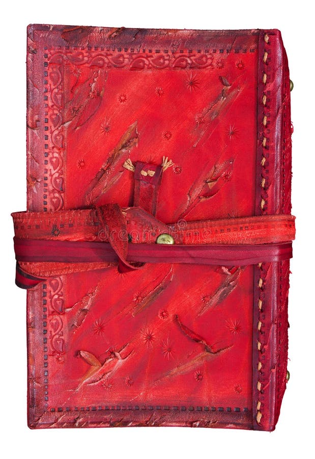 Leather notebook stock image. Image of retro, leather - 56147963