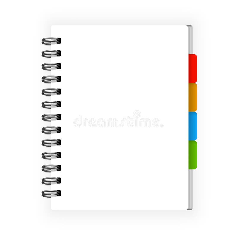Leather notebook stock vector. Illustration of note, message - 56574615