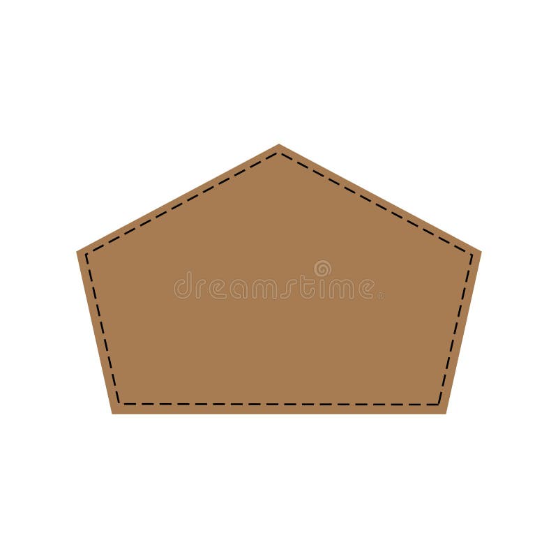 Leather Patch Icon Vector Set. Leather Pattern Illustration Sign ...