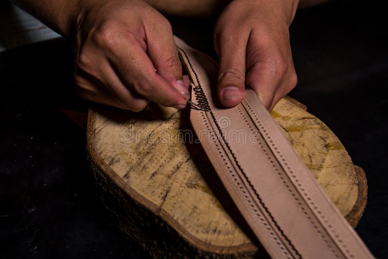 Handcraft stock image. Image of leather, hand, product - 103440865