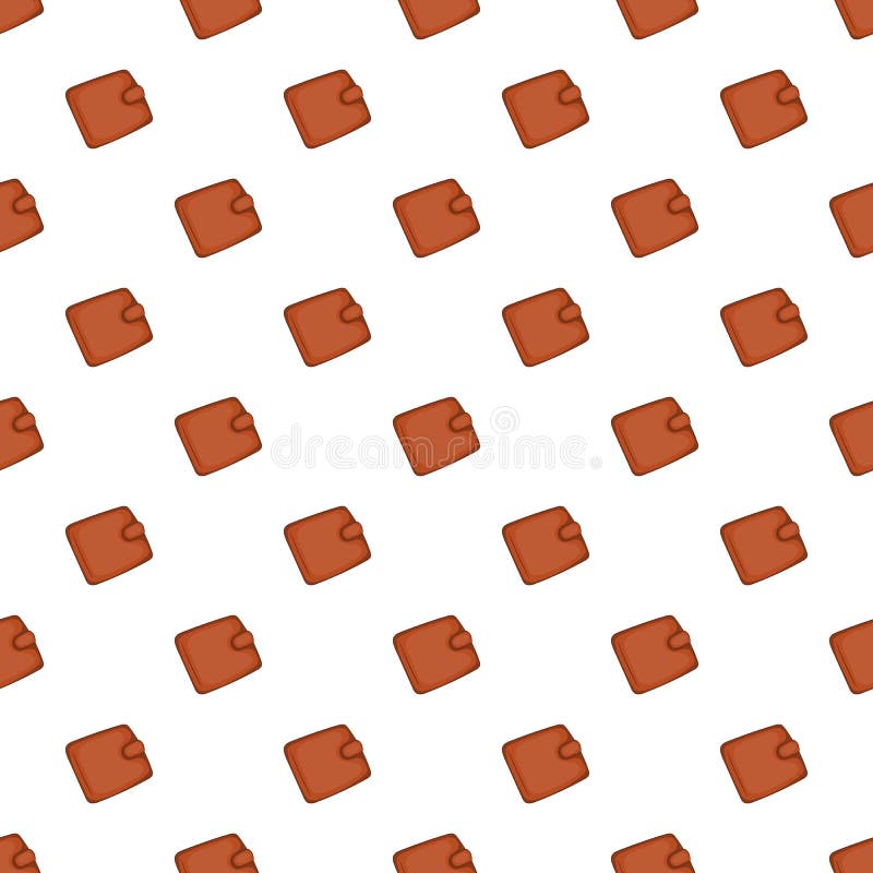 Leather Purse Pattern, Cartoon Style Stock Vector - Illustration of ...