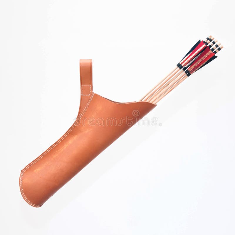 Quiver with arrows stock image. Image of archery, weapon - 29842175