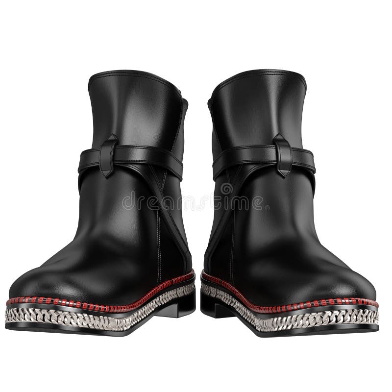 Front View Boots Stock Illustrations – 539 Front View Boots Stock ...