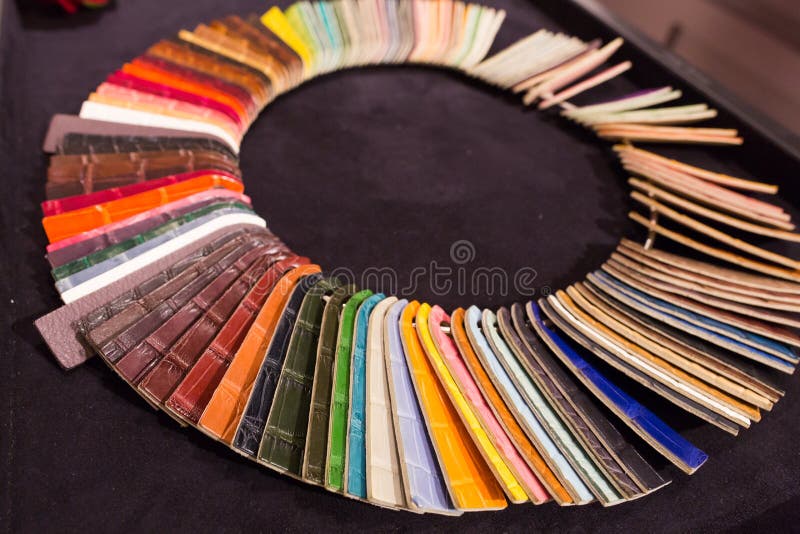 Leather samples stock image. Image of expensive, customtailor - 30448049