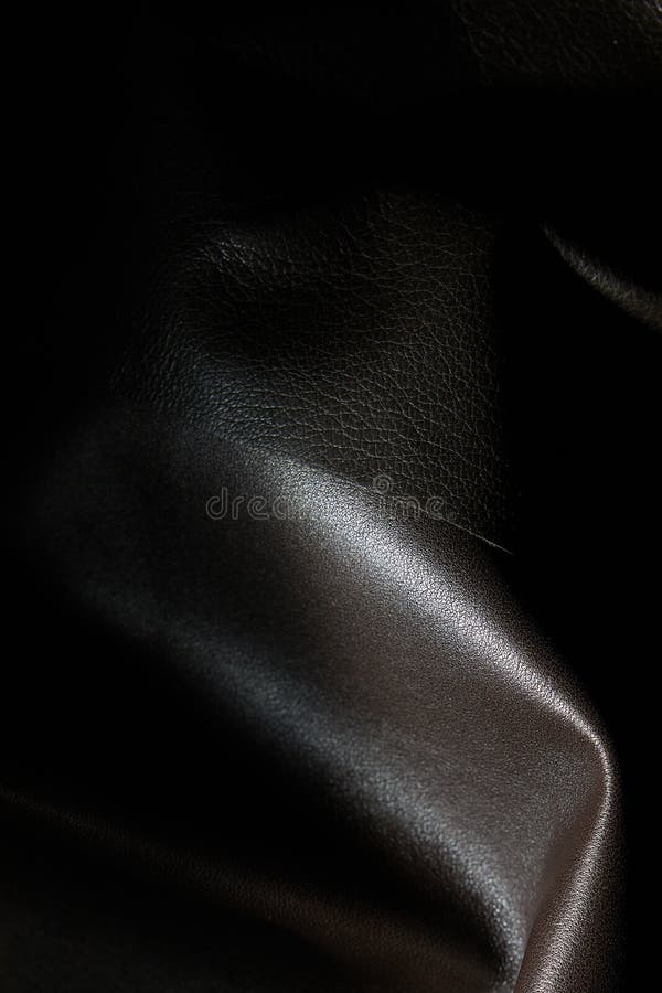 Leather Samples of Different Textures for Tailoring Stock Photo - Image ...
