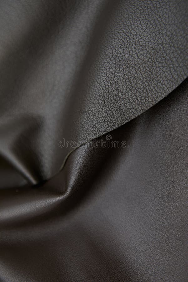 Leather Samples of Different Textures for Tailoring Stock Image - Image ...