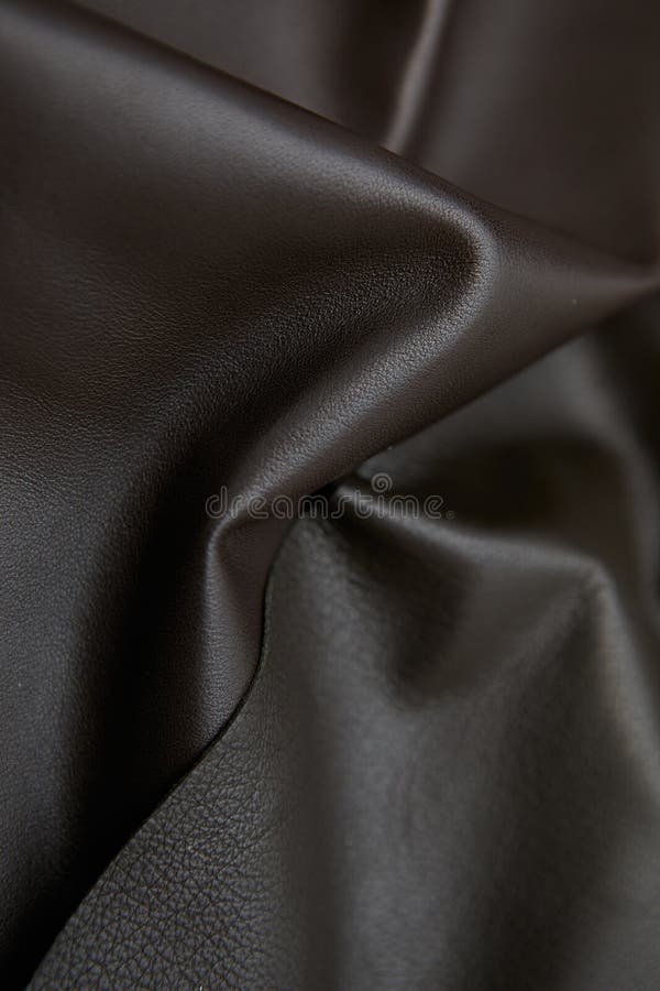 Leather Samples of Different Textures for Tailoring Stock Photo - Image ...