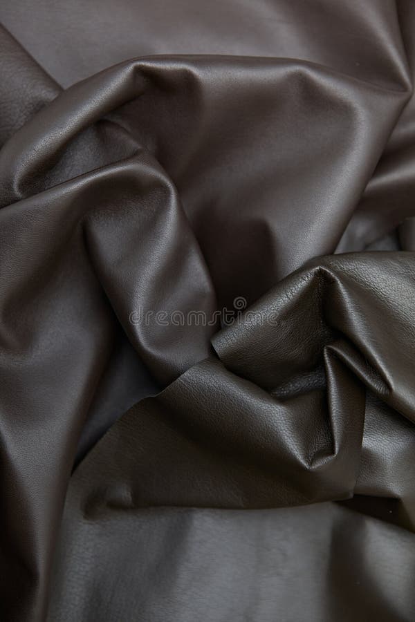Leather Samples of Different Textures for Tailoring Stock Image - Image ...
