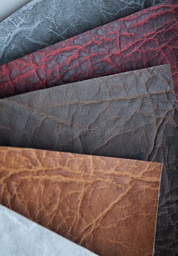 Leather samples stock photo. Image of faux, leathery - 142585504
